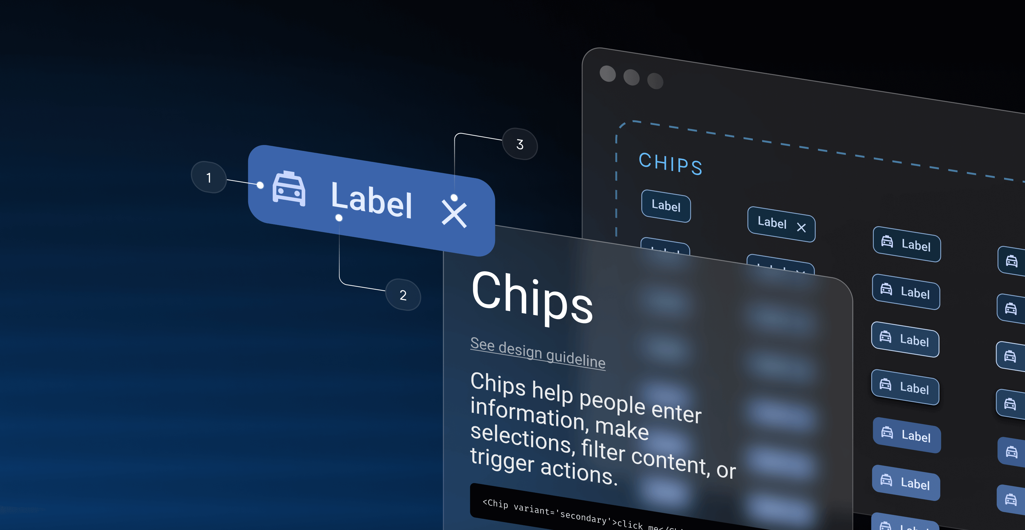 How to document design system components