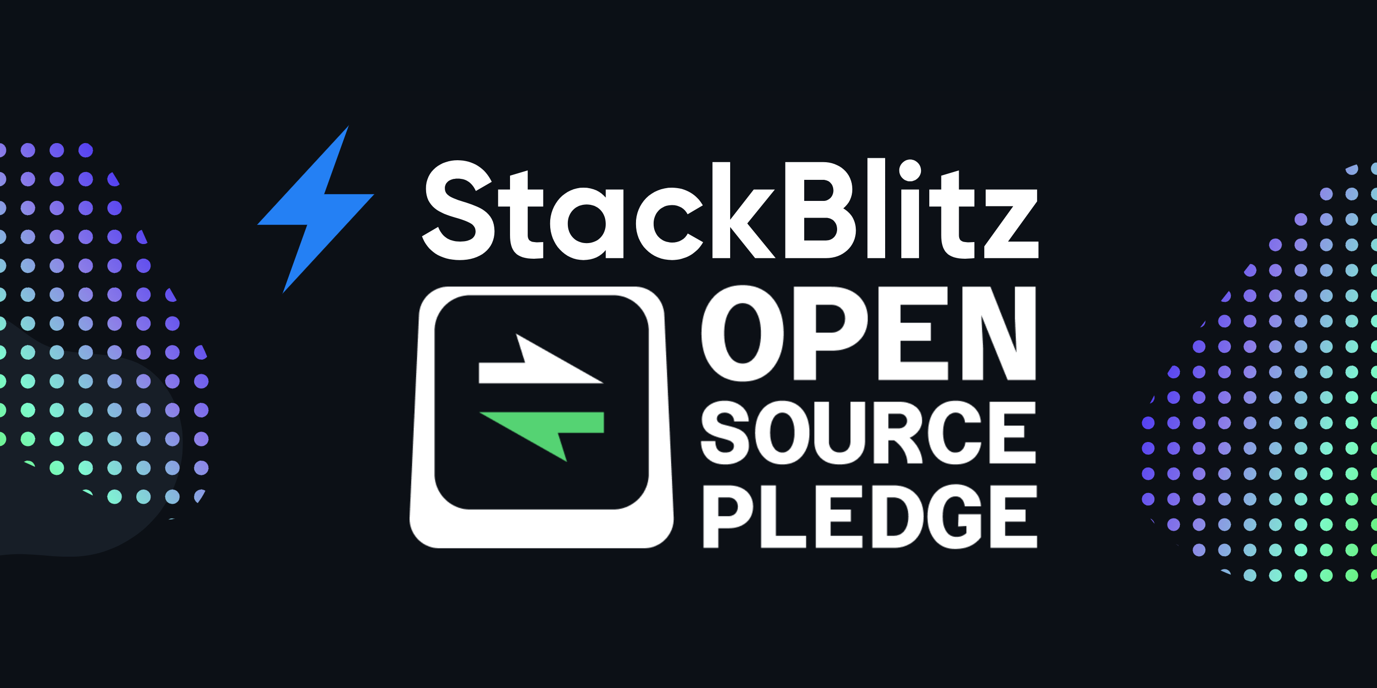 StackBlitz is joining the Open Source Pledge